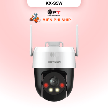 Camera Wifi KBVISION KX-S5W 5MP Quay Quét Ngoài Trời Giá Rẻ